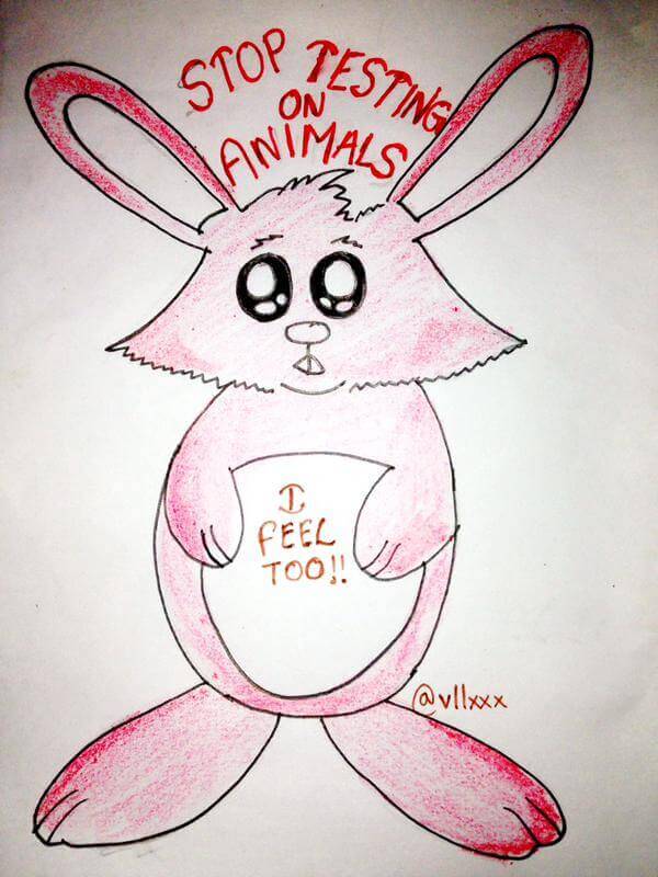 Doodles Against Animal Experimentation