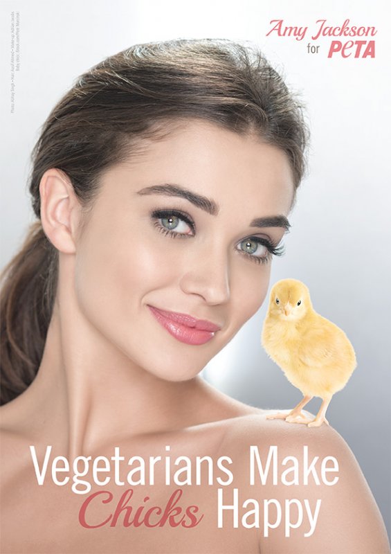 Amy Jackson Sticks Up for Chicks