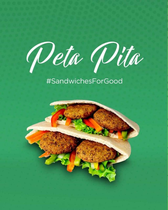 PETA Pita—The Ethical Sandwich
