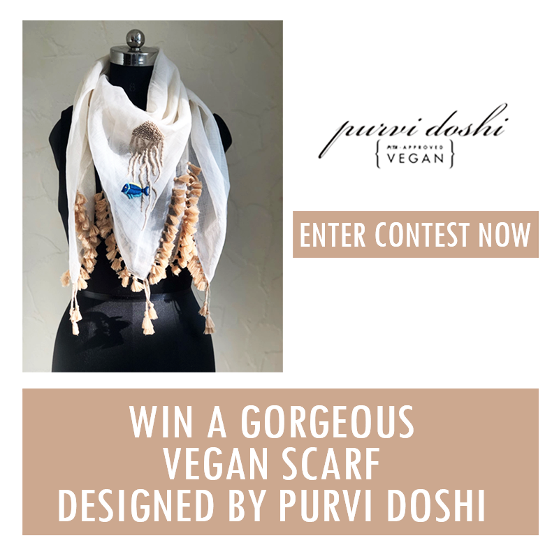 Enter PETA India's Contest to Win a Stunning Vegan Scarf by Designer ...