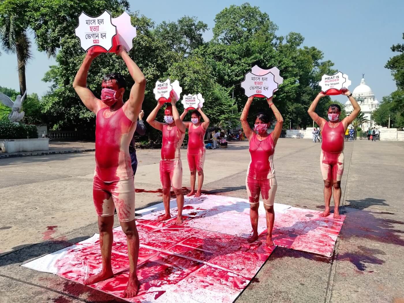 ‘Blood Bath’ Makes Urgent Plea for Animals Ahead of World Vegan Day ...
