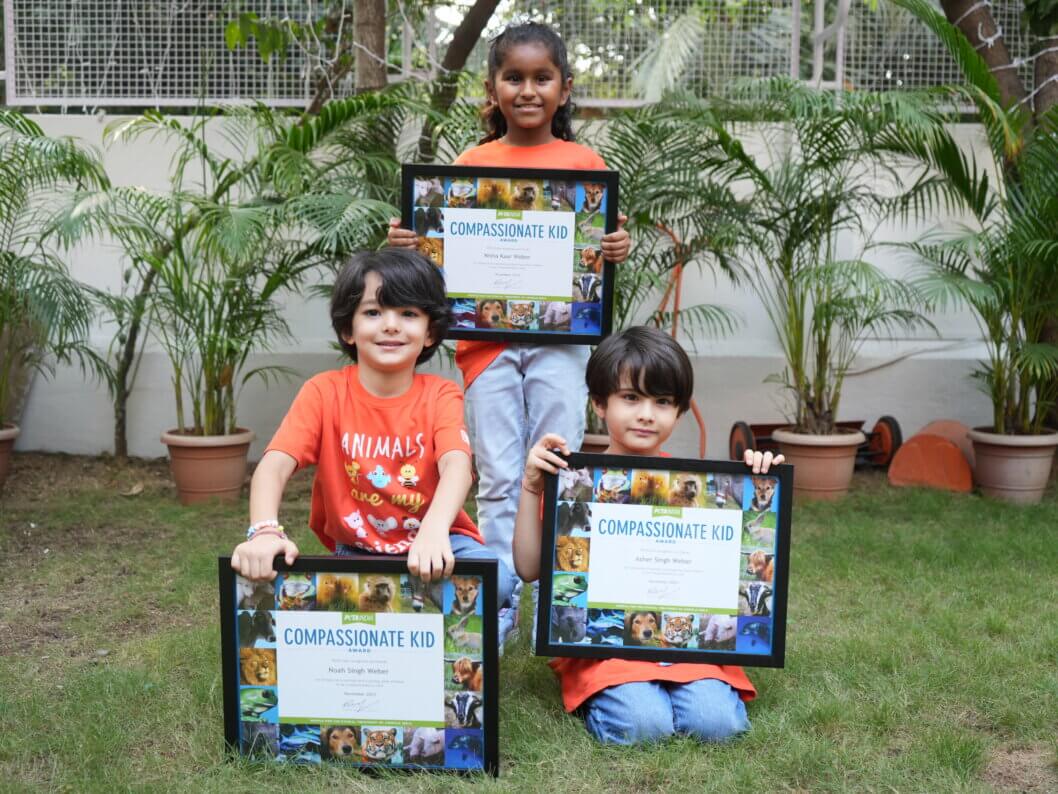 Sunny Leone and Daniel Weber’s Children Win PETA India’s Compassionate ...