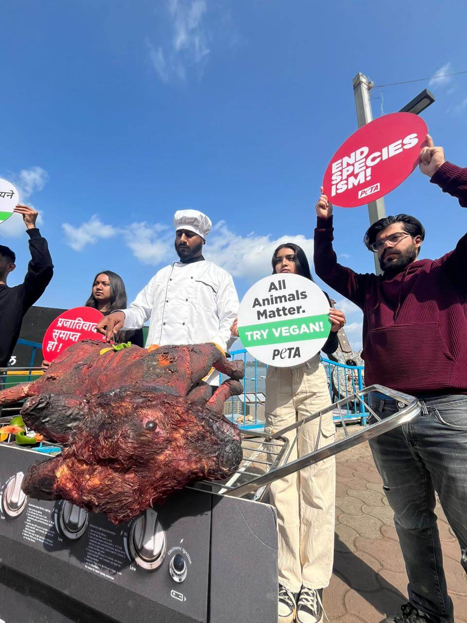 ‘Charred Dog’ Is ‘Barbecued’ Ahead of International Animal Rights Day ...