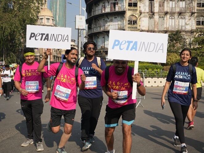 Lacing Up for Animals: PETA India and FirstRand Run the Tata Mumbai ...
