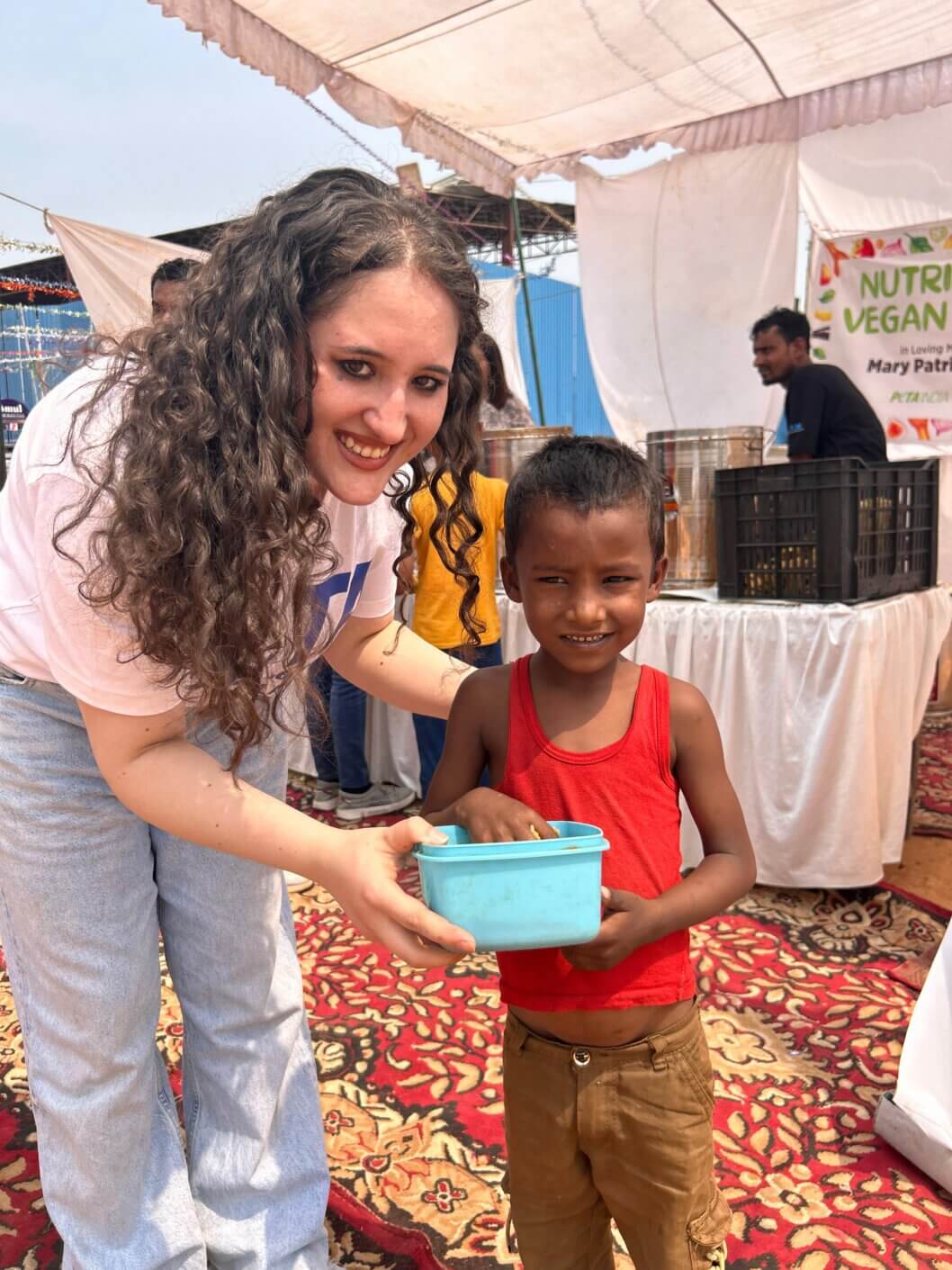PETA India Founder Feeds a Thousand Women and Children in Need in Delhi ...