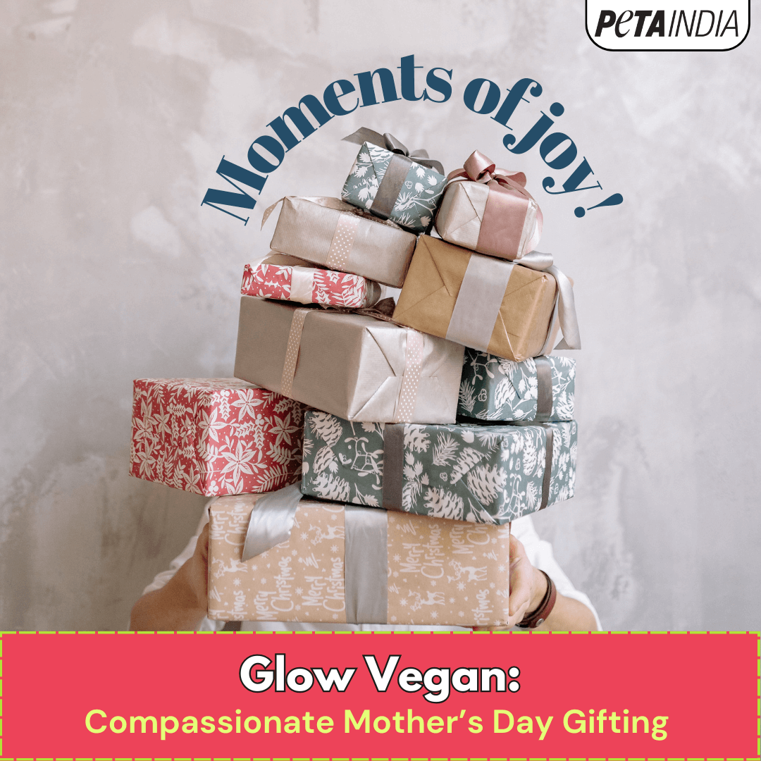 इस मदर्स दे के अवसर पर अपनी माँ को वीगन उपहार देकर दयालु निर्णय लें ...