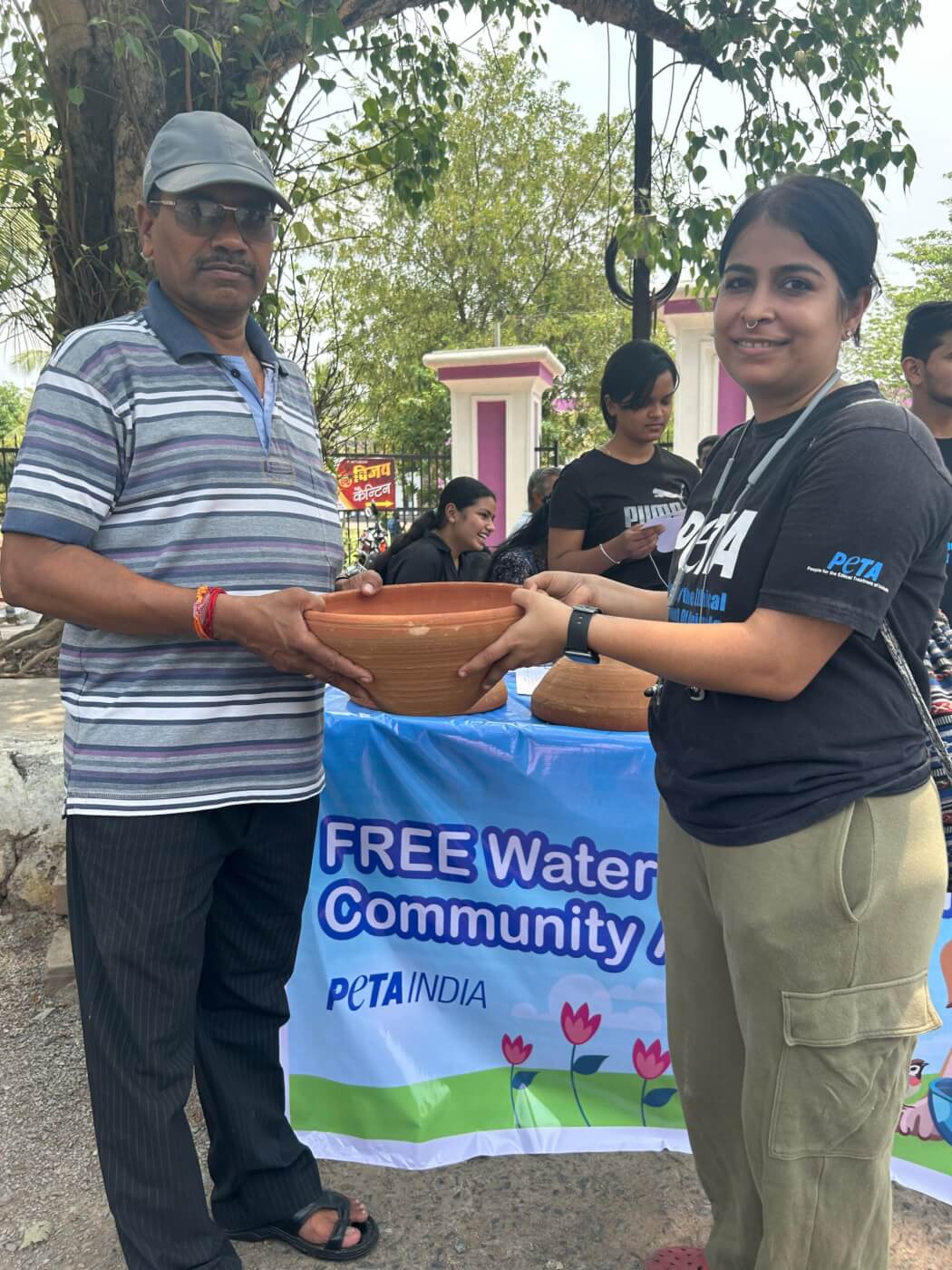 Supporters of PETA India and Vegans of Chhattisgarh Distribute Free ...