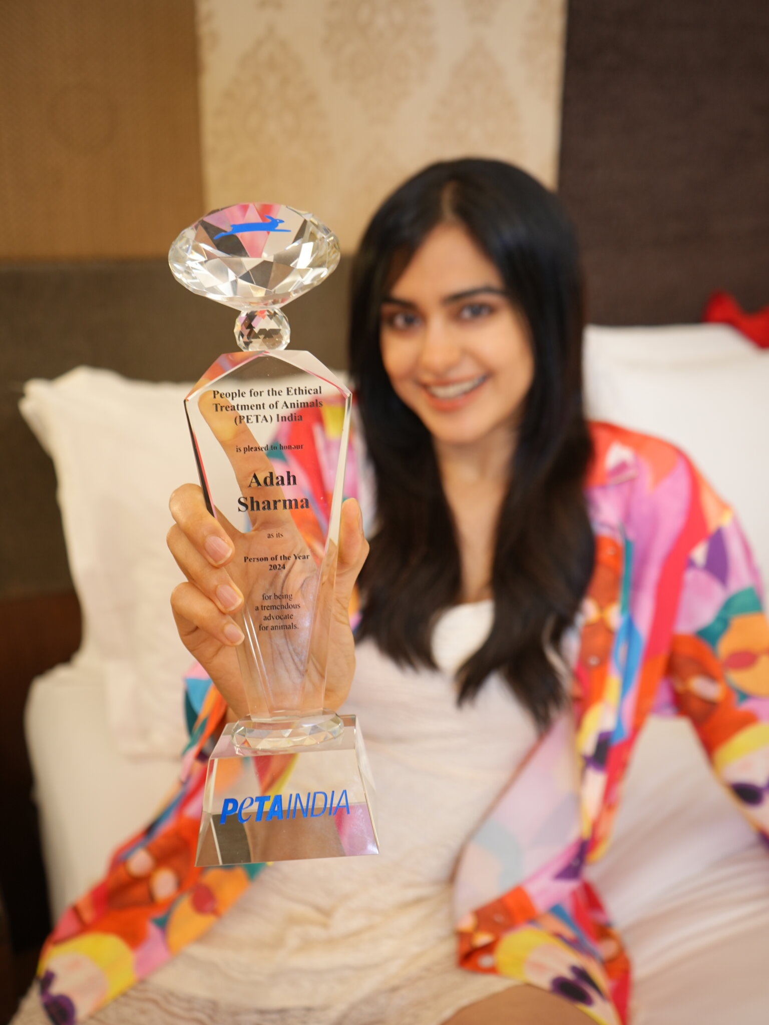 Adah Sharma Named PETA India’s 2024 Person of the Year - Blog - PETA India