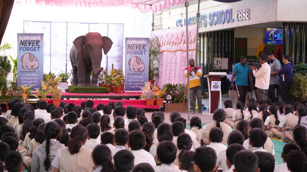 Bengaluru School Visited by Asia’s First Empathy Building Animatronic ...