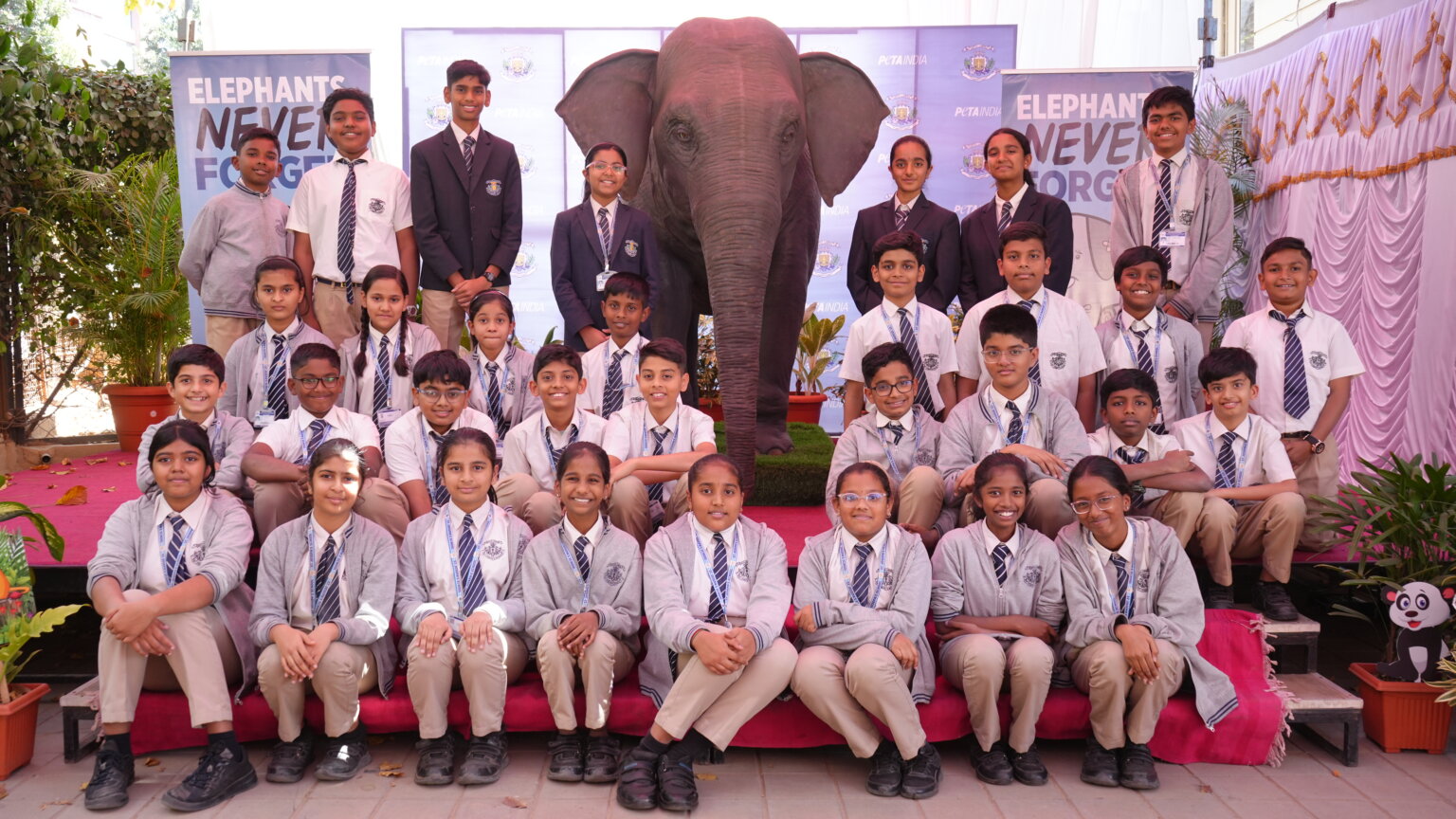 Bengaluru School Visited by Asia’s First Empathy Building Animatronic ...