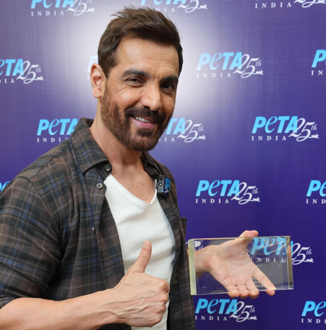 John Abraham Named First Honorary Director of PETA India at 25th ...